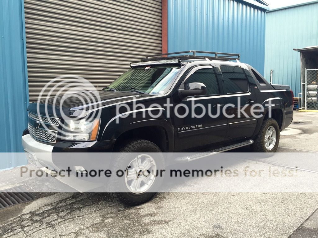Your custom built roof rack | Chevy Avalanche Fan Club of North America
